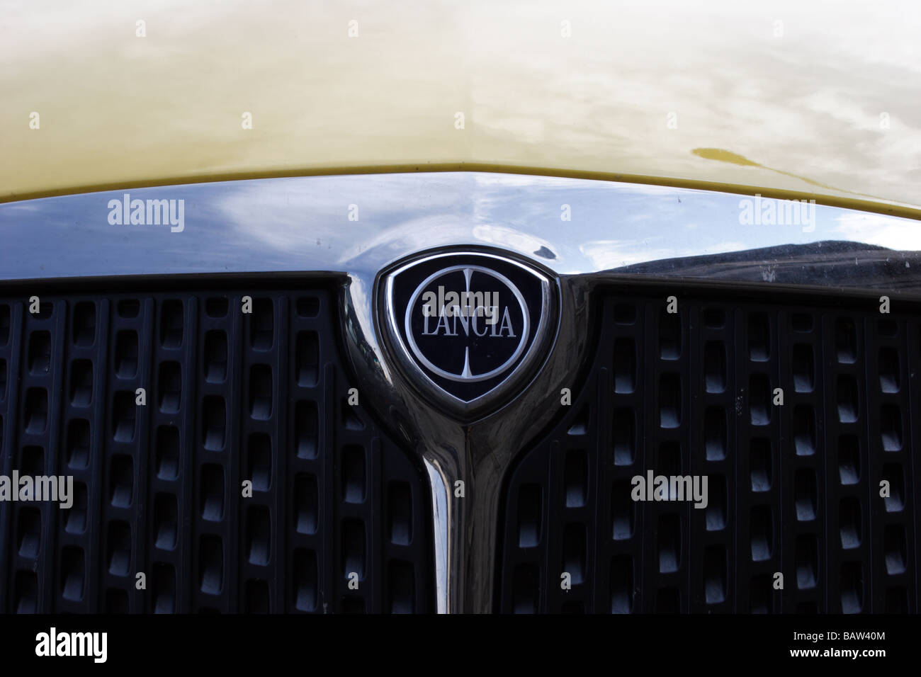 Lancia car: front 2 Stock Photo - Alamy