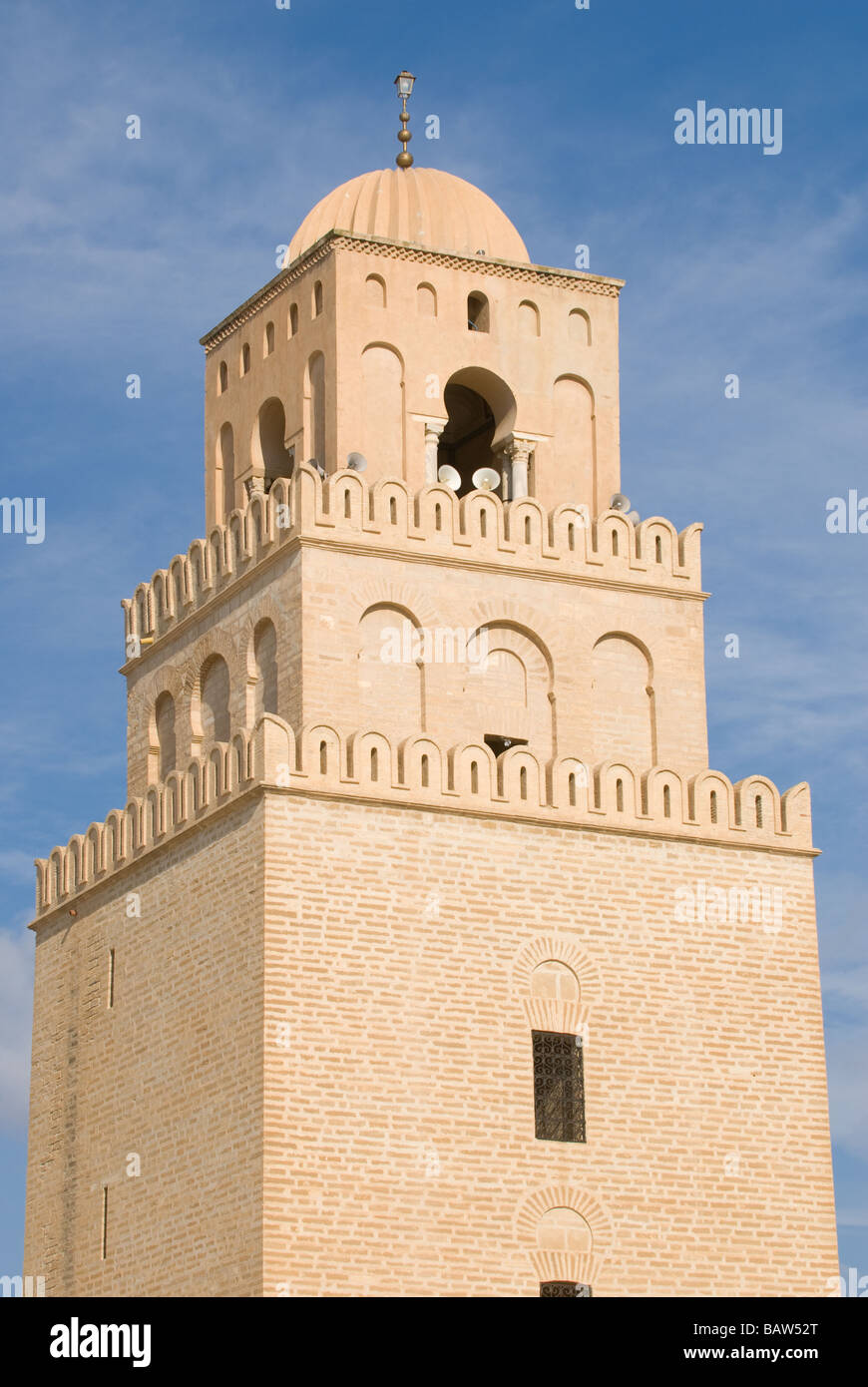Great Okba Mosque Kairouan Tunisa North Africa s holiest Islamic site ...