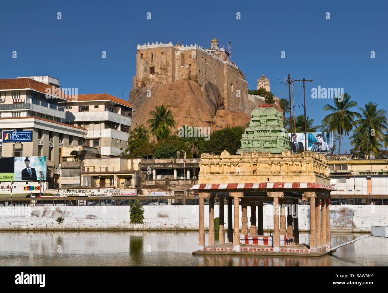 Trichy rock fort temple hi-res stock photography and images - Alamy