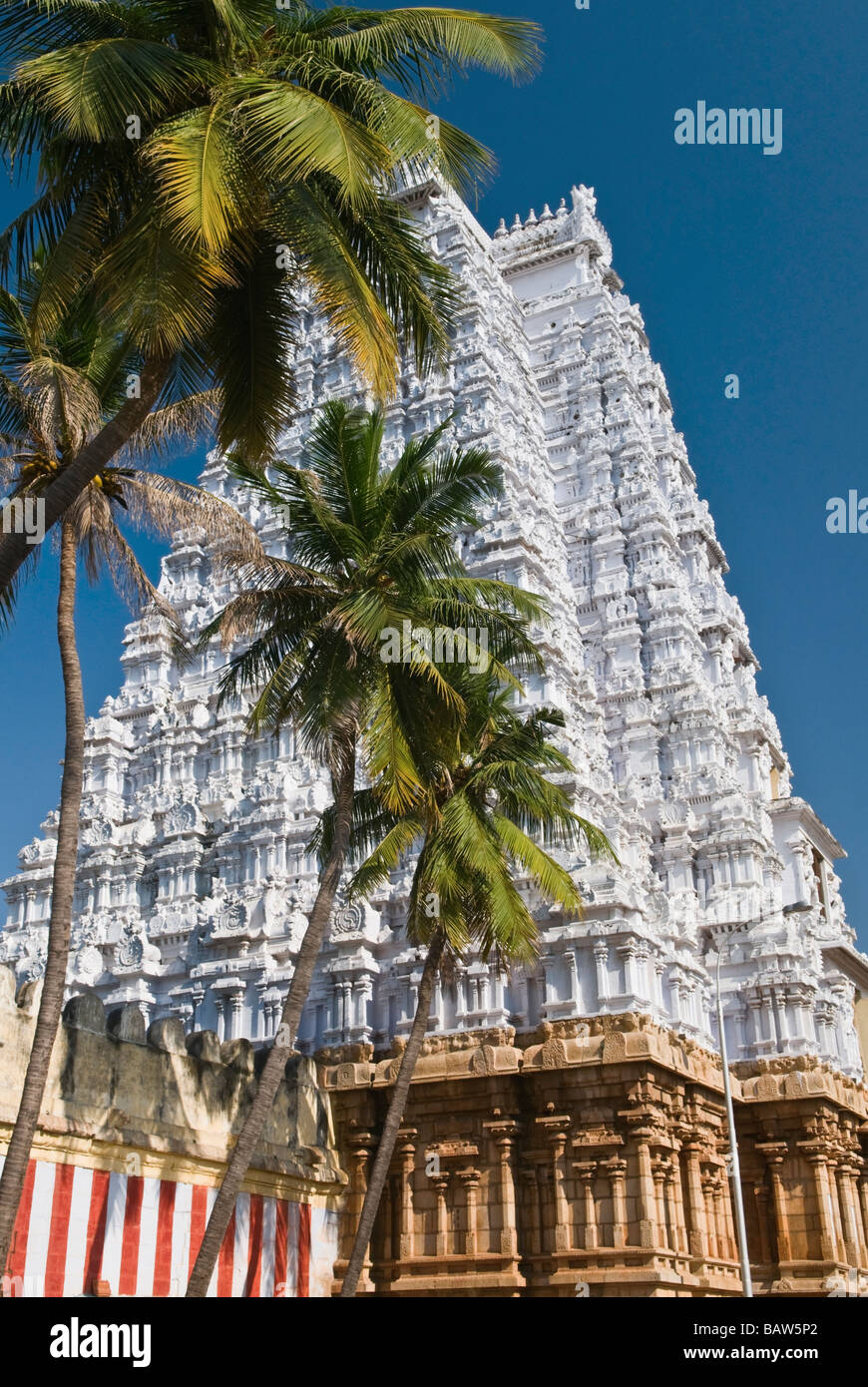 Sri Ranganathaswamy Temple Srirangam near Trichy Tamil Nadu India Stock ...