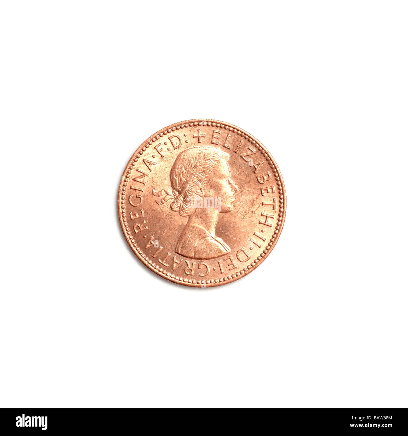 Halfpenny coins hi-res stock photography and images - Alamy