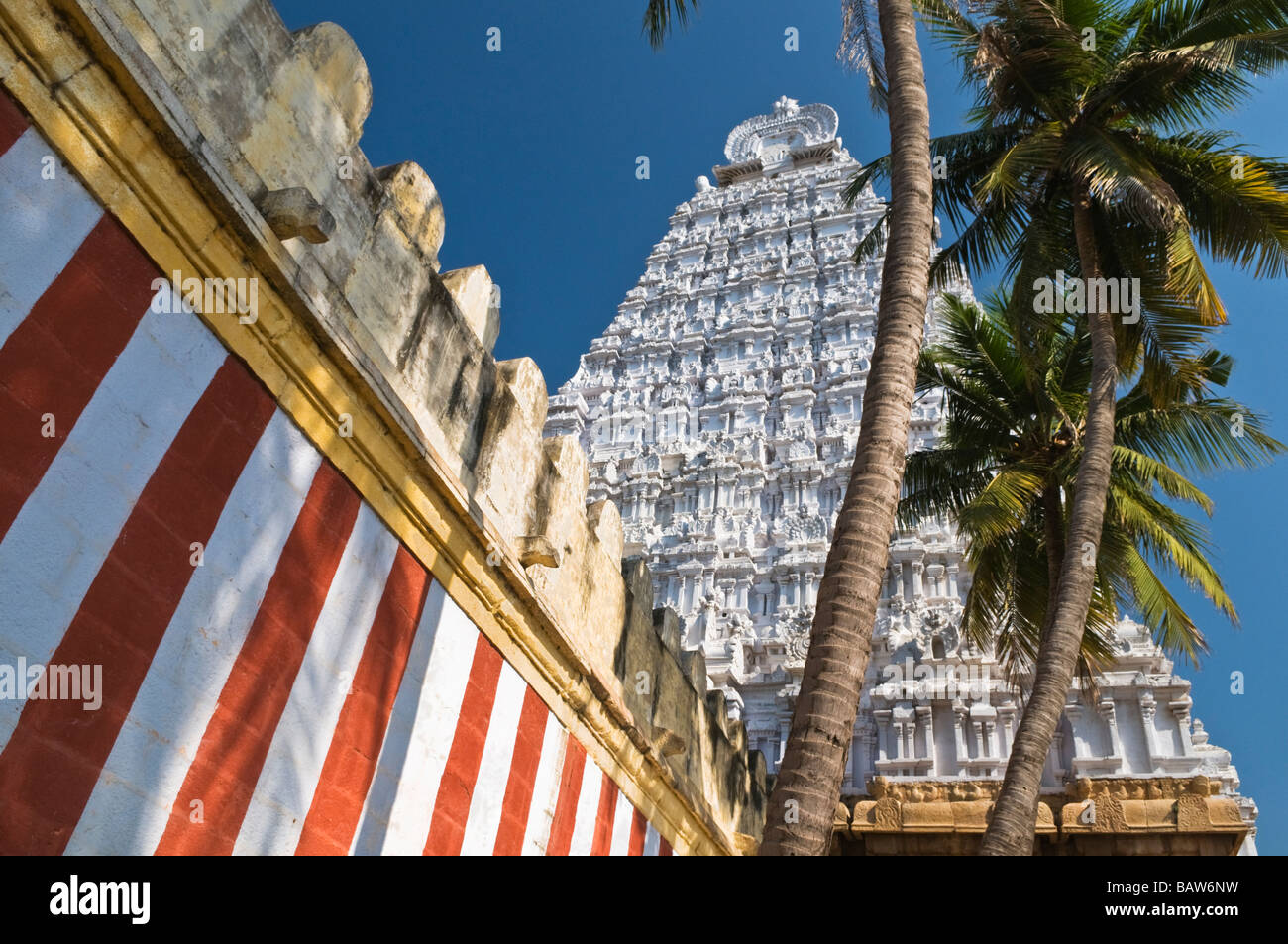 Sri Ranganathaswamy Temple Srirangam near Trichy Tamil Nadu India Stock ...
