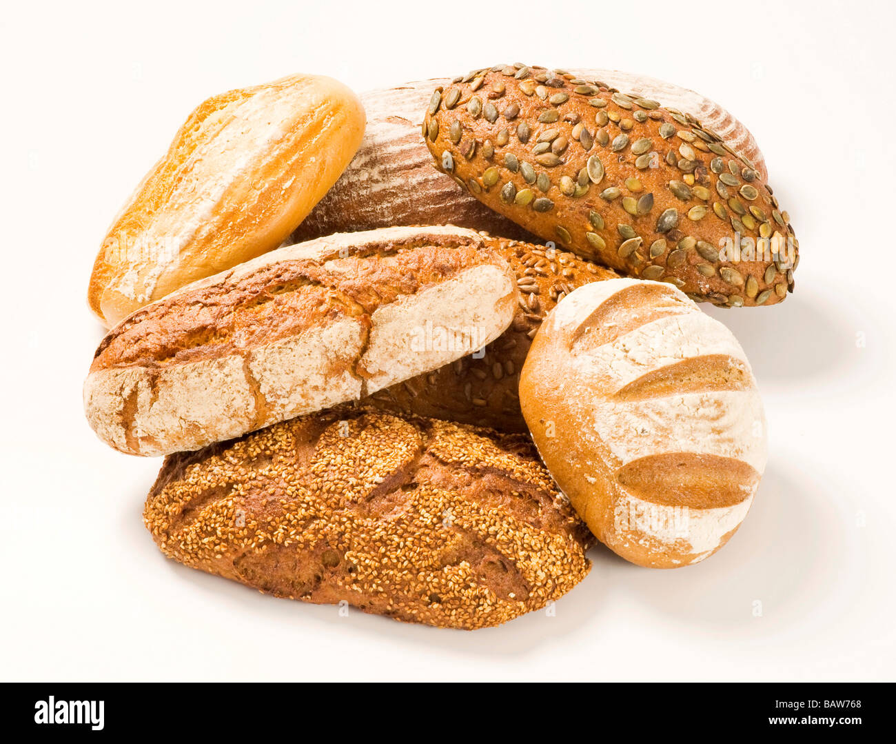 Various types loaves bread hi-res stock photography and images - Alamy