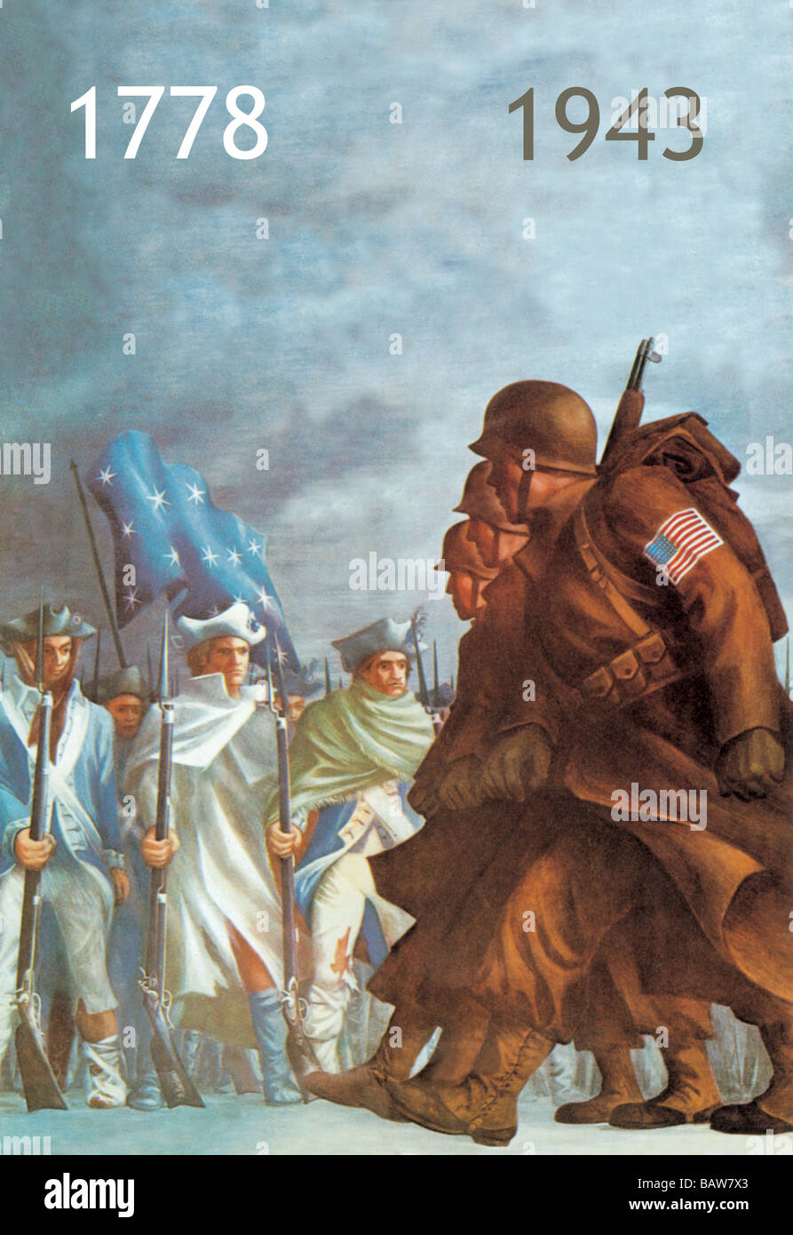 1778 troops hi-res stock photography and images - Alamy