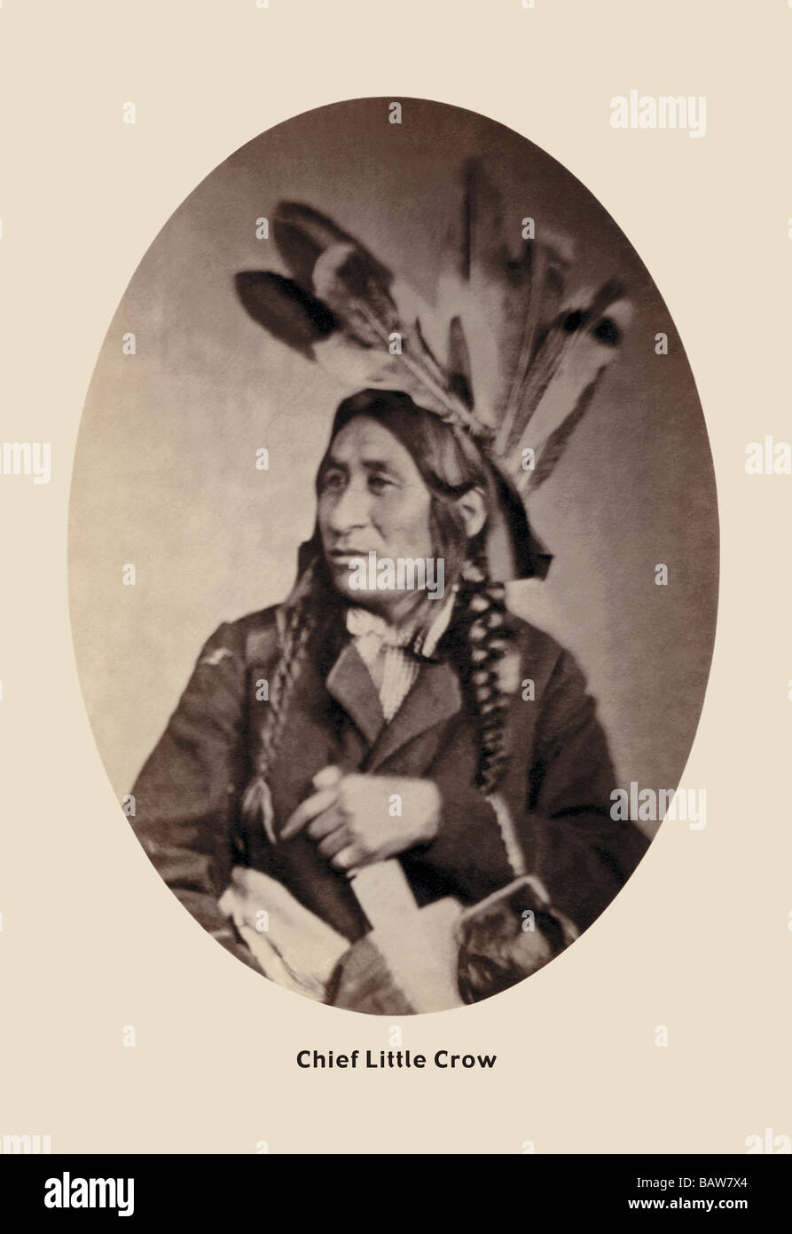 Chief Little Crow Stock Photo - Alamy