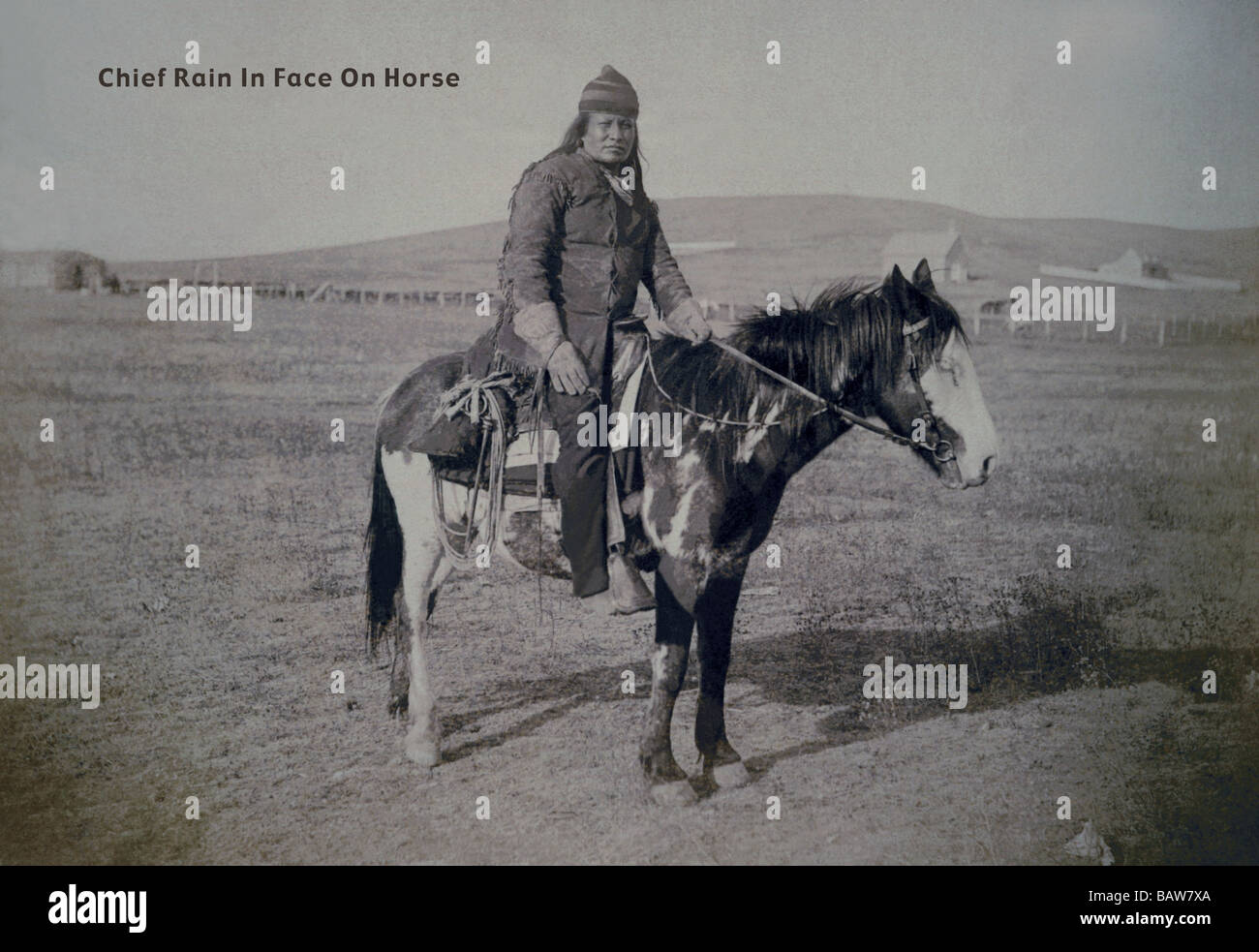 Indian chief on horse hi-res stock photography and images - Alamy