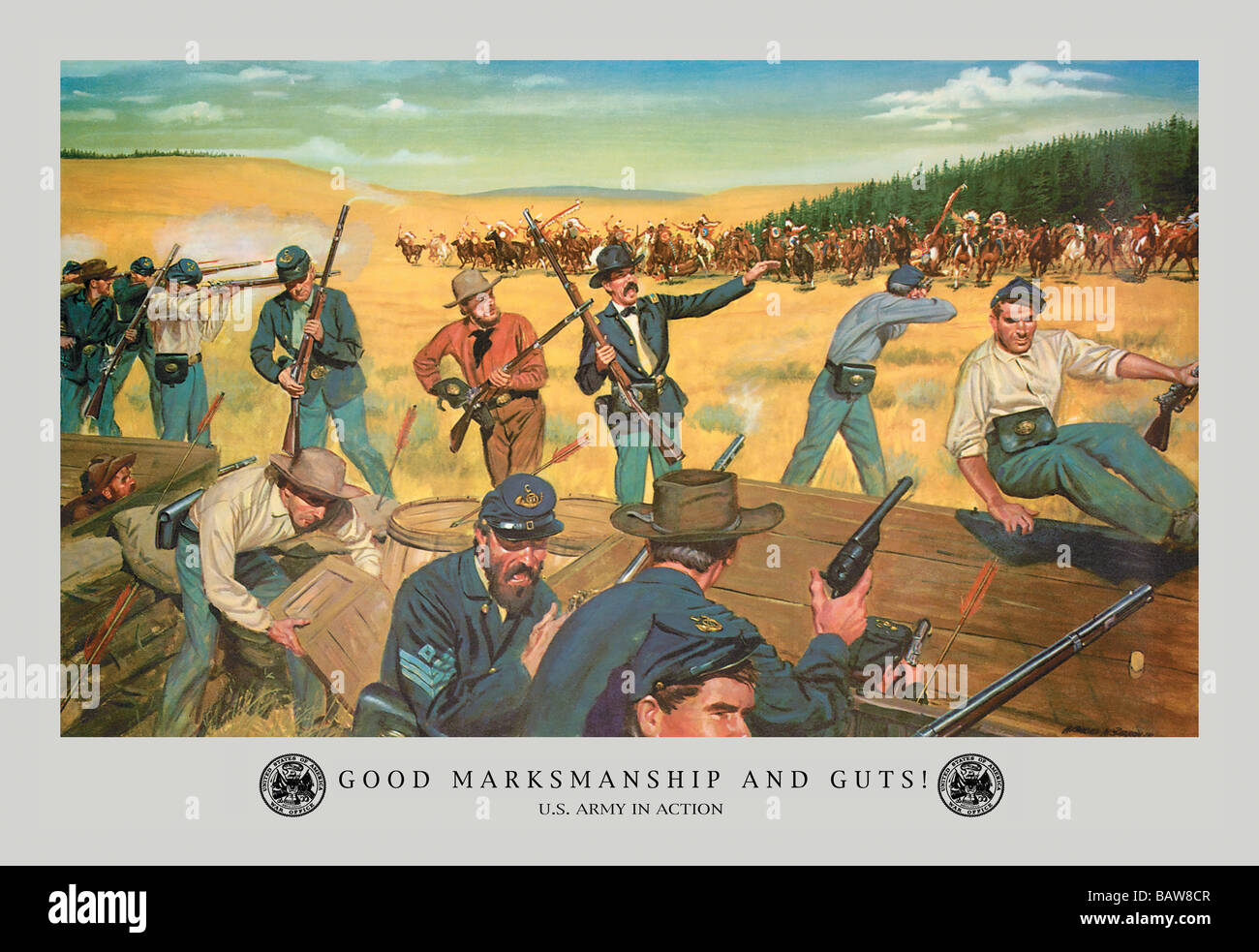 Good Marksmanship and Guts Stock Photo - Alamy