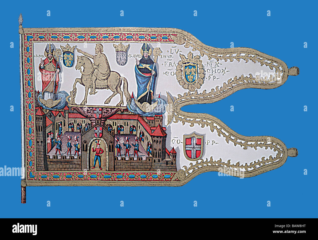 Kings of france flag hi-res stock photography and images - Alamy