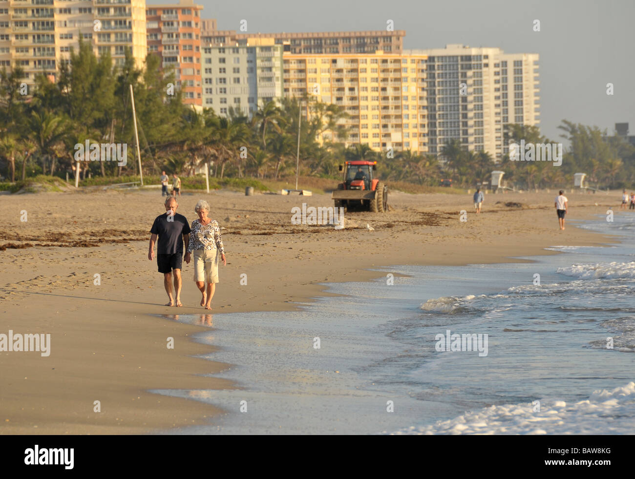 Pompano Beach Florida scene Stock Photo - Alamy