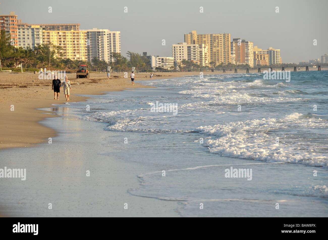 Pompano Beach Florida scene Stock Photo - Alamy