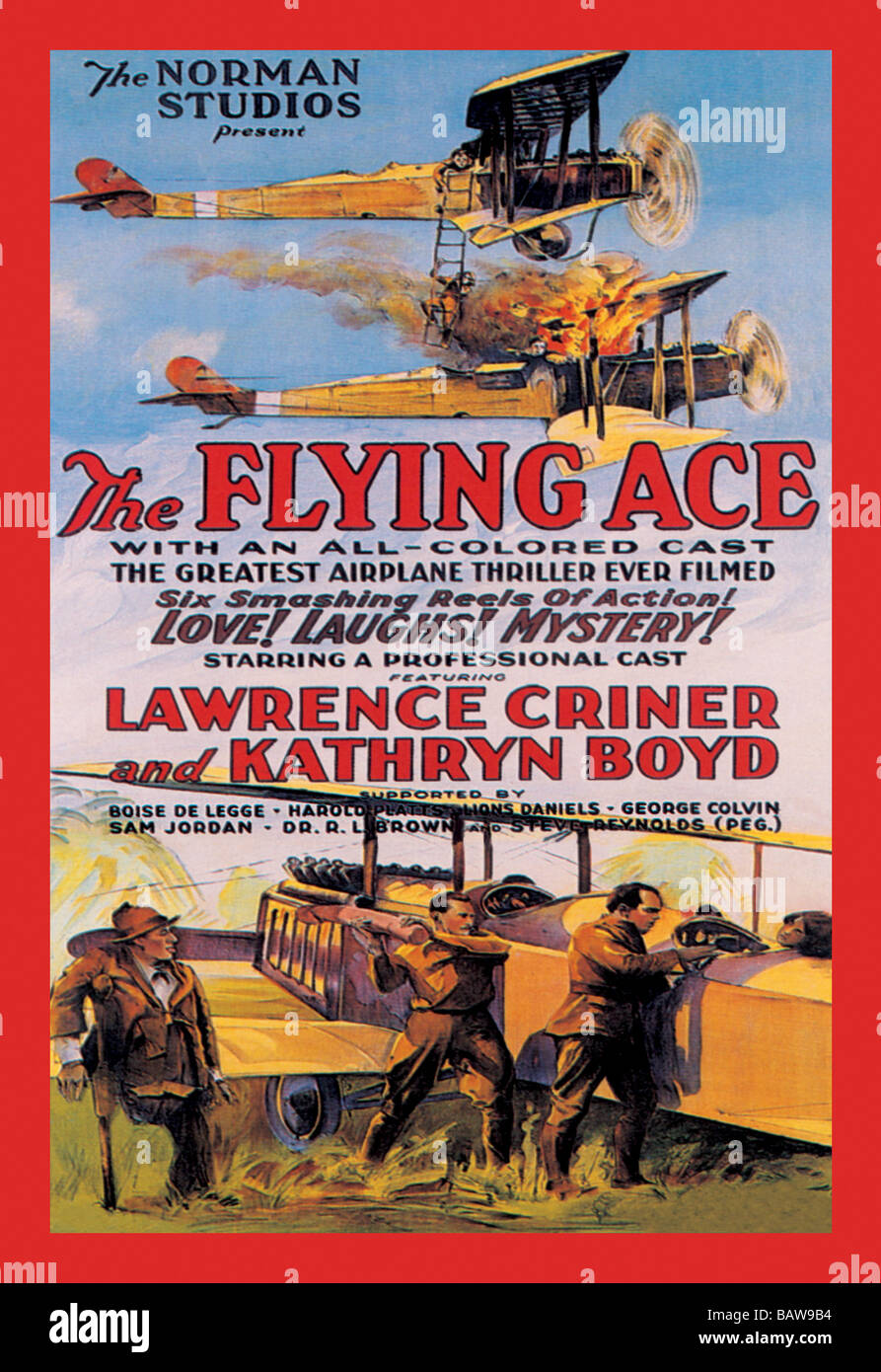 Flying Ace Movie Poster Stock Photo - Alamy
