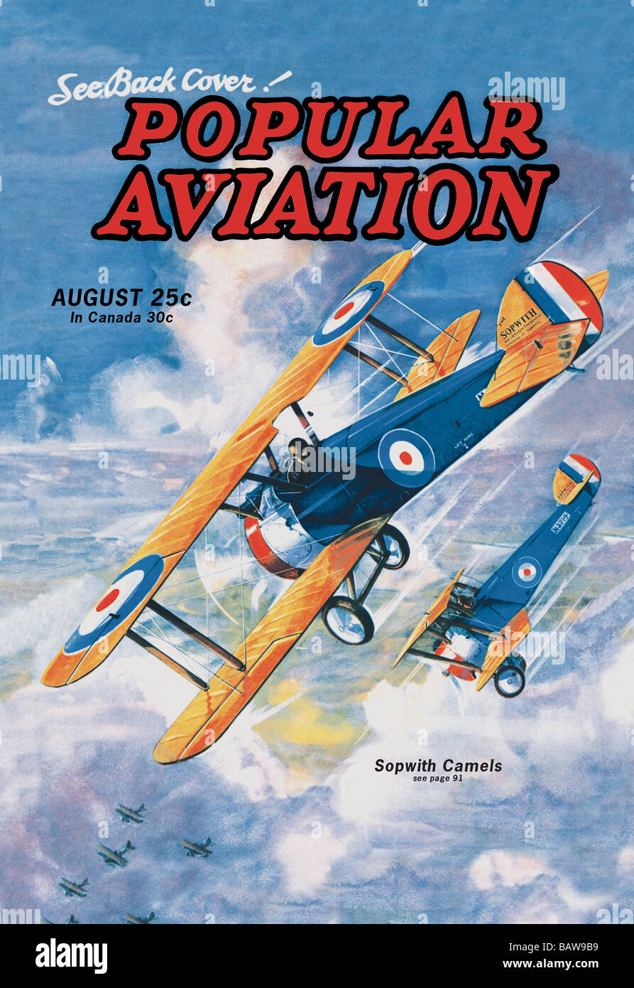 Swooping Down on the Enemy Stock Photo - Alamy