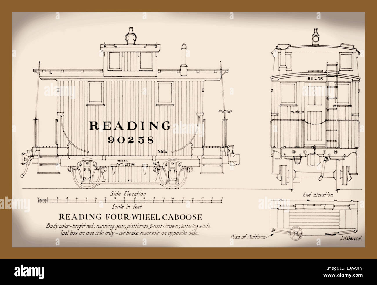 Four wheel locomotive hi-res stock photography and images - Alamy