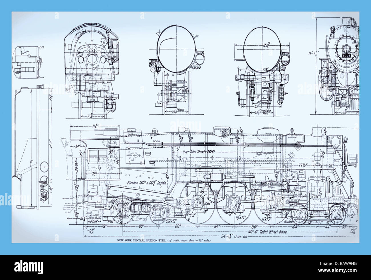 New York Central,Hudson Type Stock Photo - Alamy