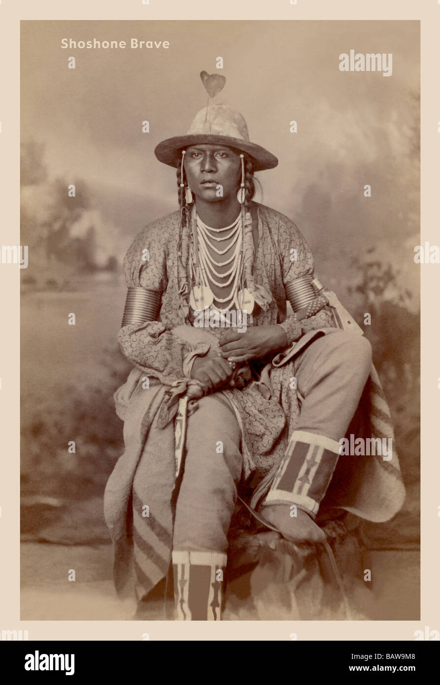 Western shoshone indian hi-res stock photography and images - Alamy