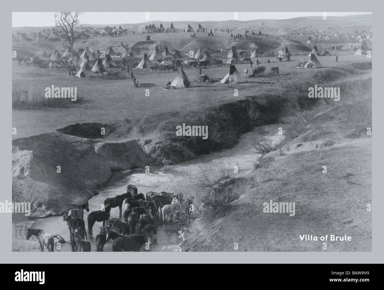 Villa of Brule Stock Photo - Alamy