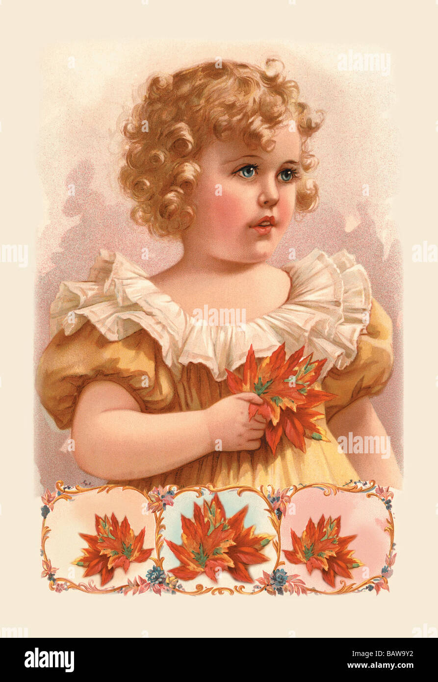 The Winter Child Stock Photo - Alamy