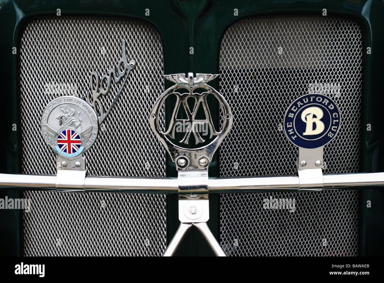 Old British Car Emblems