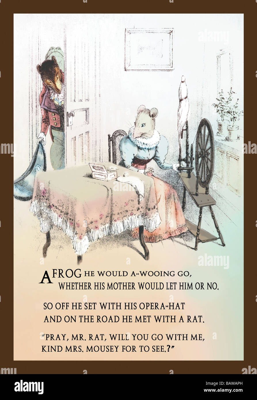 Mrs mouse illustration hi-res stock photography and images - Alamy