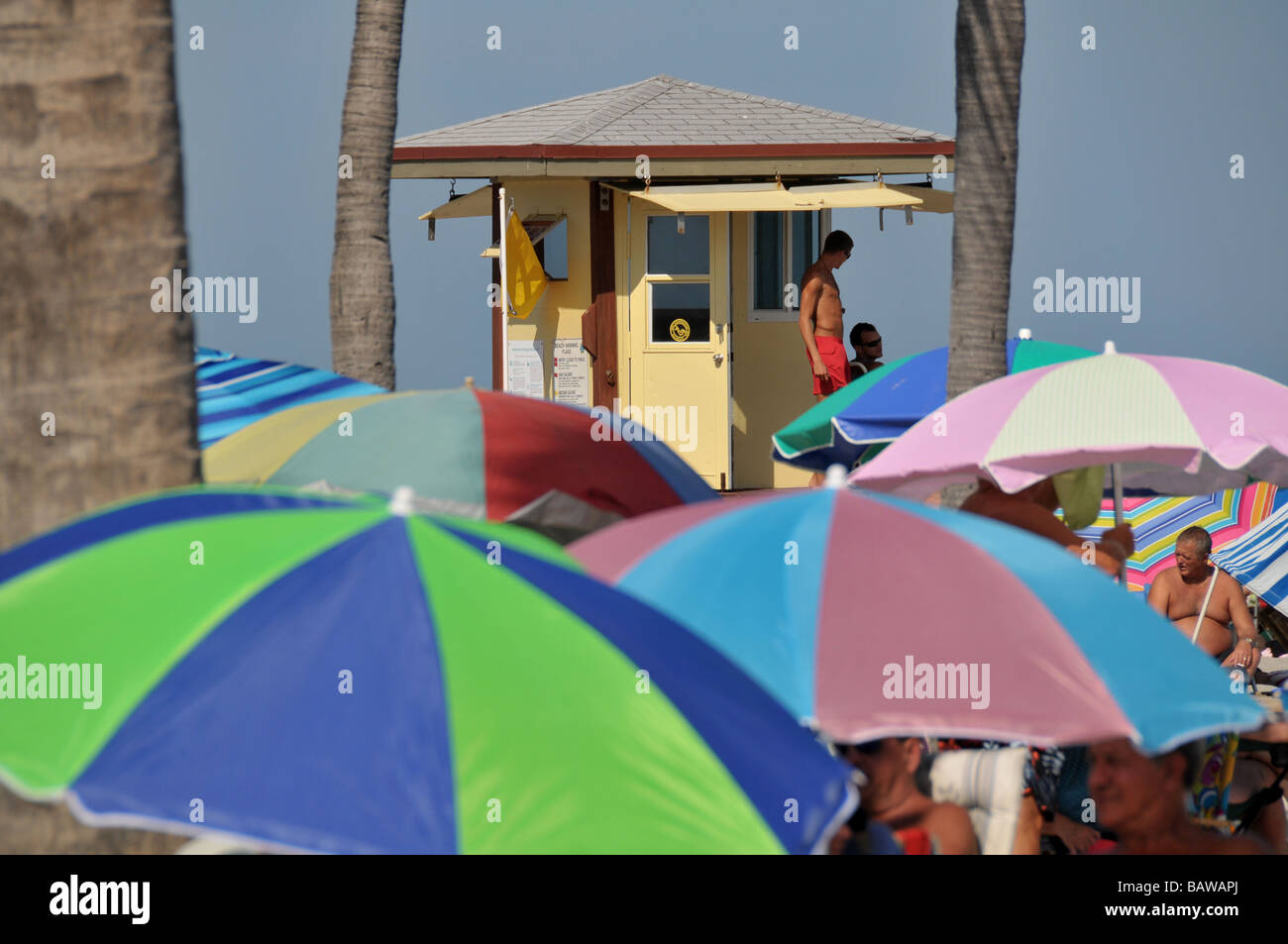 Pompano Beach scene Stock Photo - Alamy