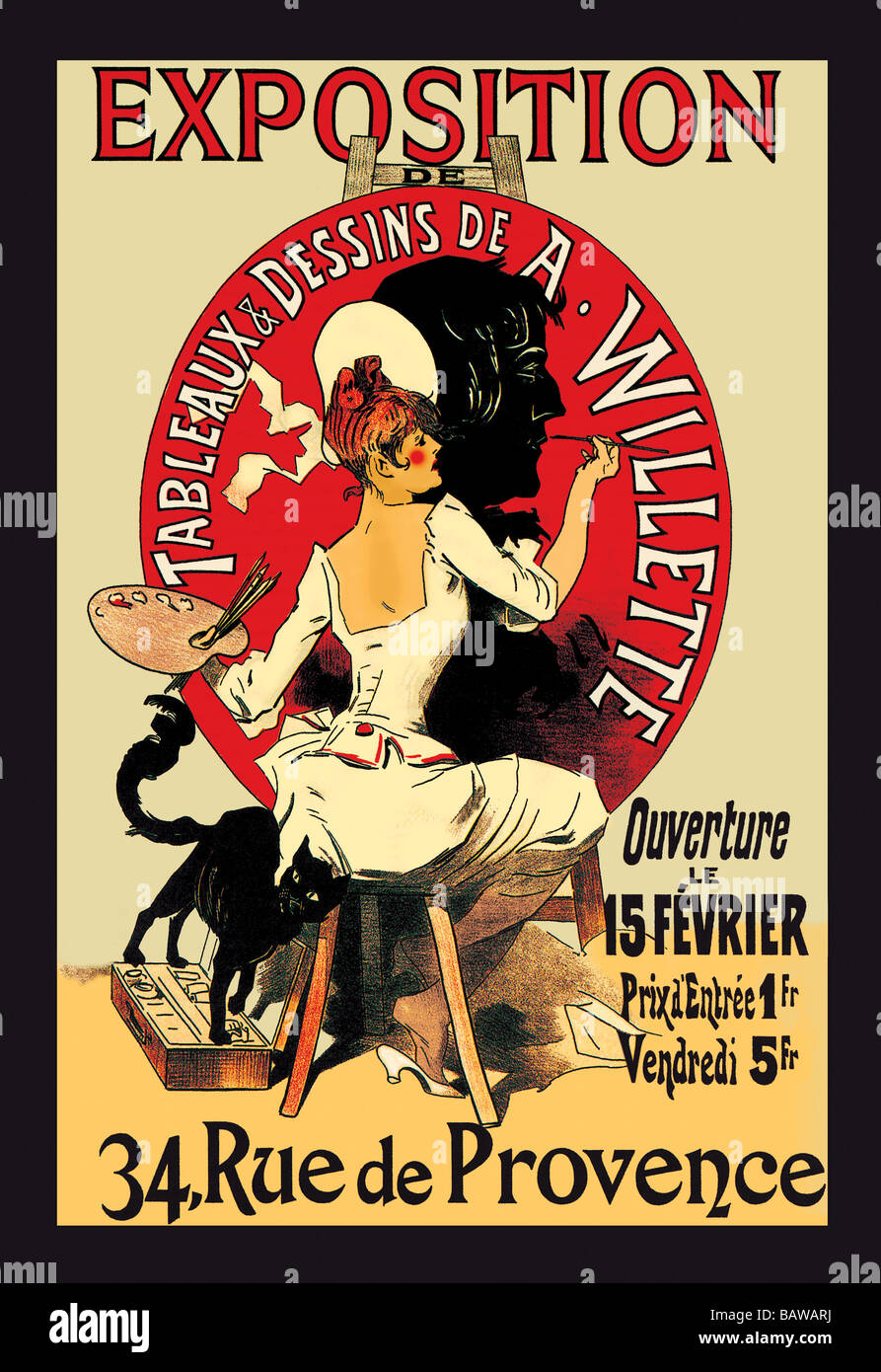 Dessins de a willette hi-res stock photography and images - Alamy