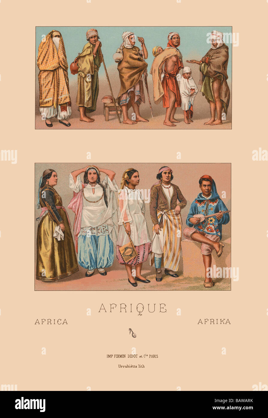 Costumes of algeria hi-res stock photography and images - Alamy