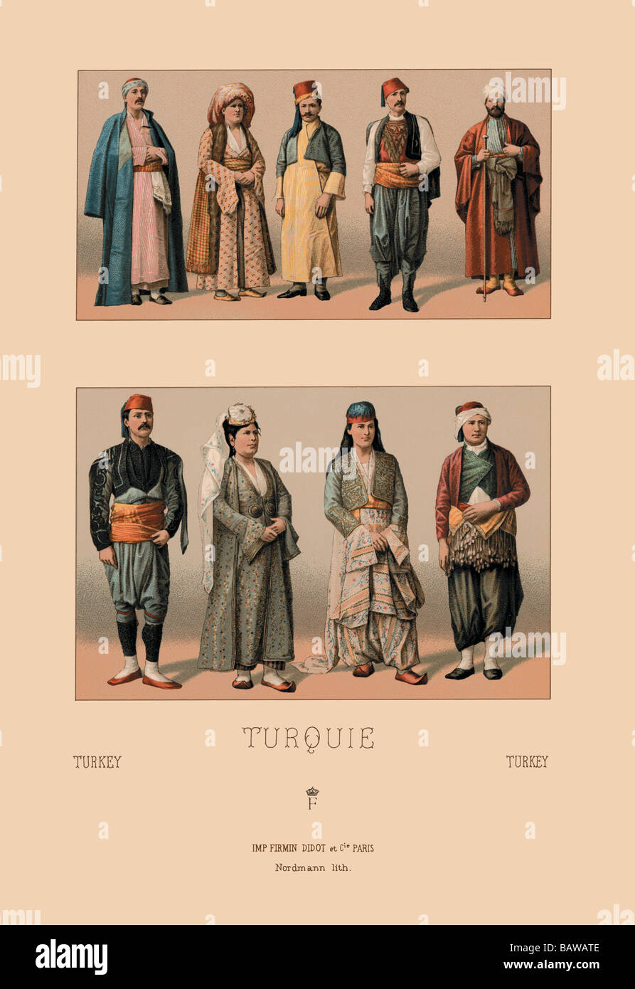A Variety of Turkish Costumes #2 Stock Photo - Alamy