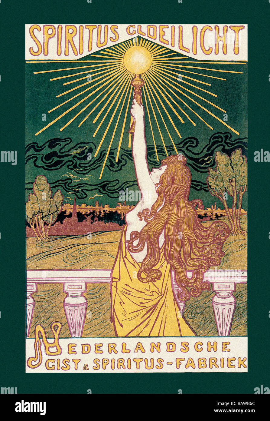 Spirit Incandescent Light "Spirtus gloeilicht Stock Photo - Alamy