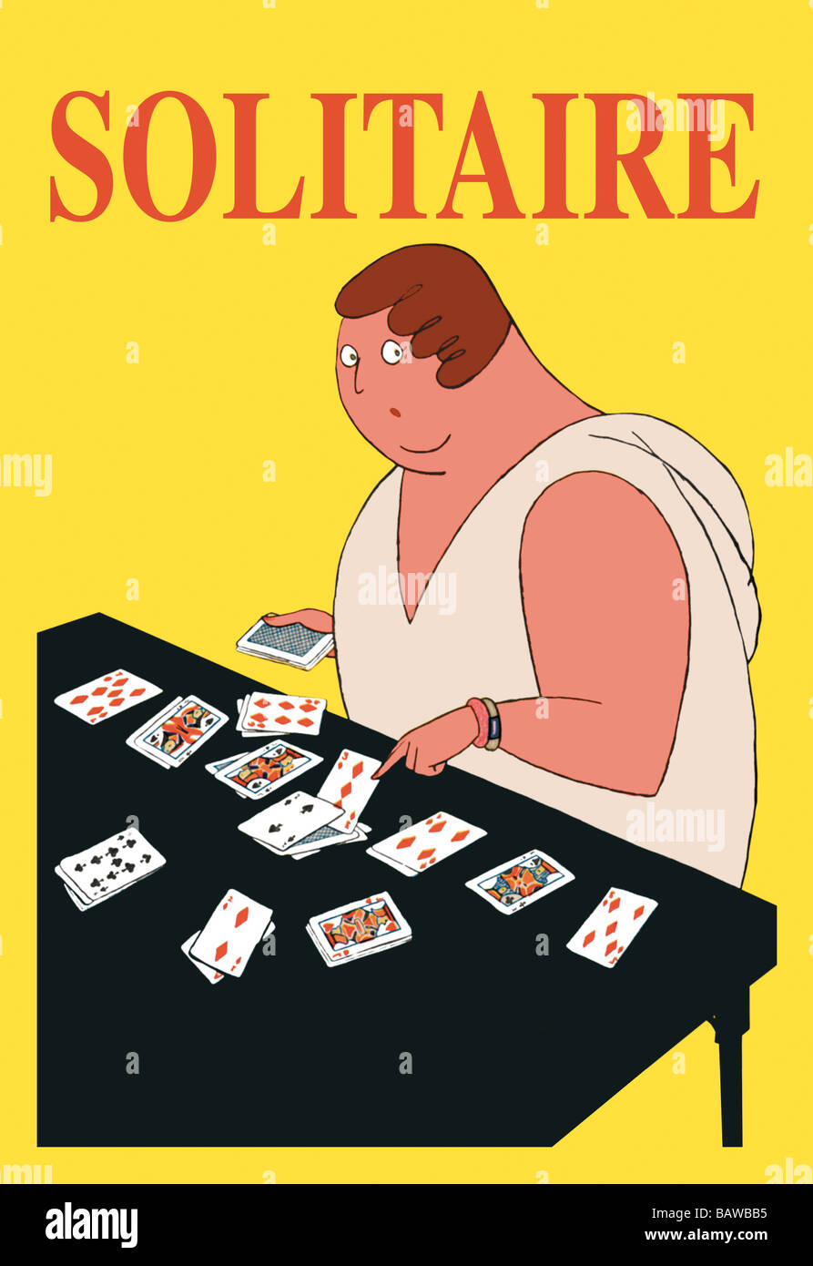 Solitaire cards hi-res stock photography and images - Alamy