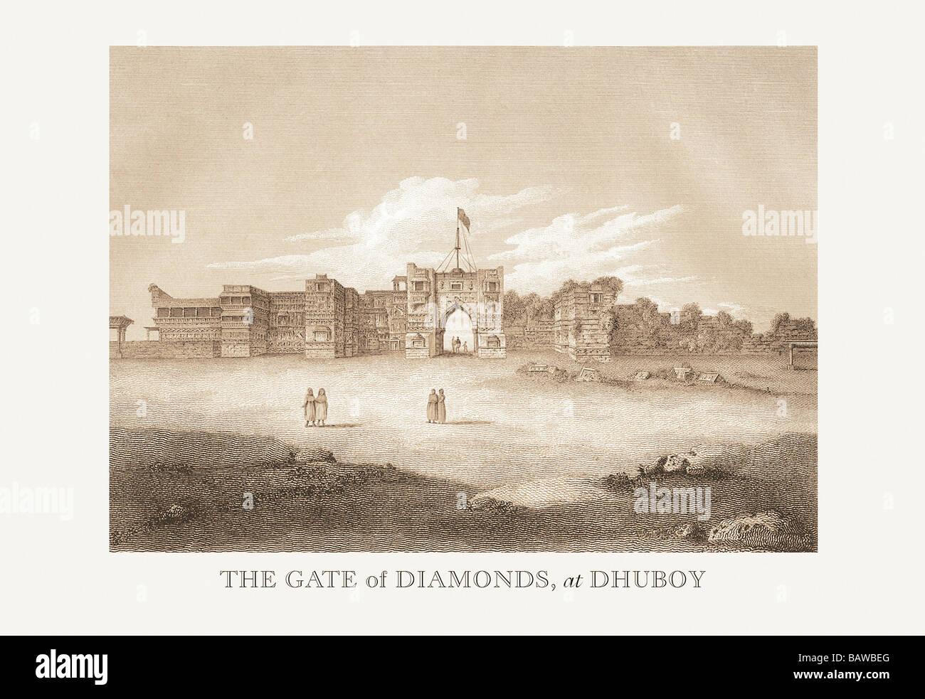 The Gate of Diamonds Stock Photo - Alamy