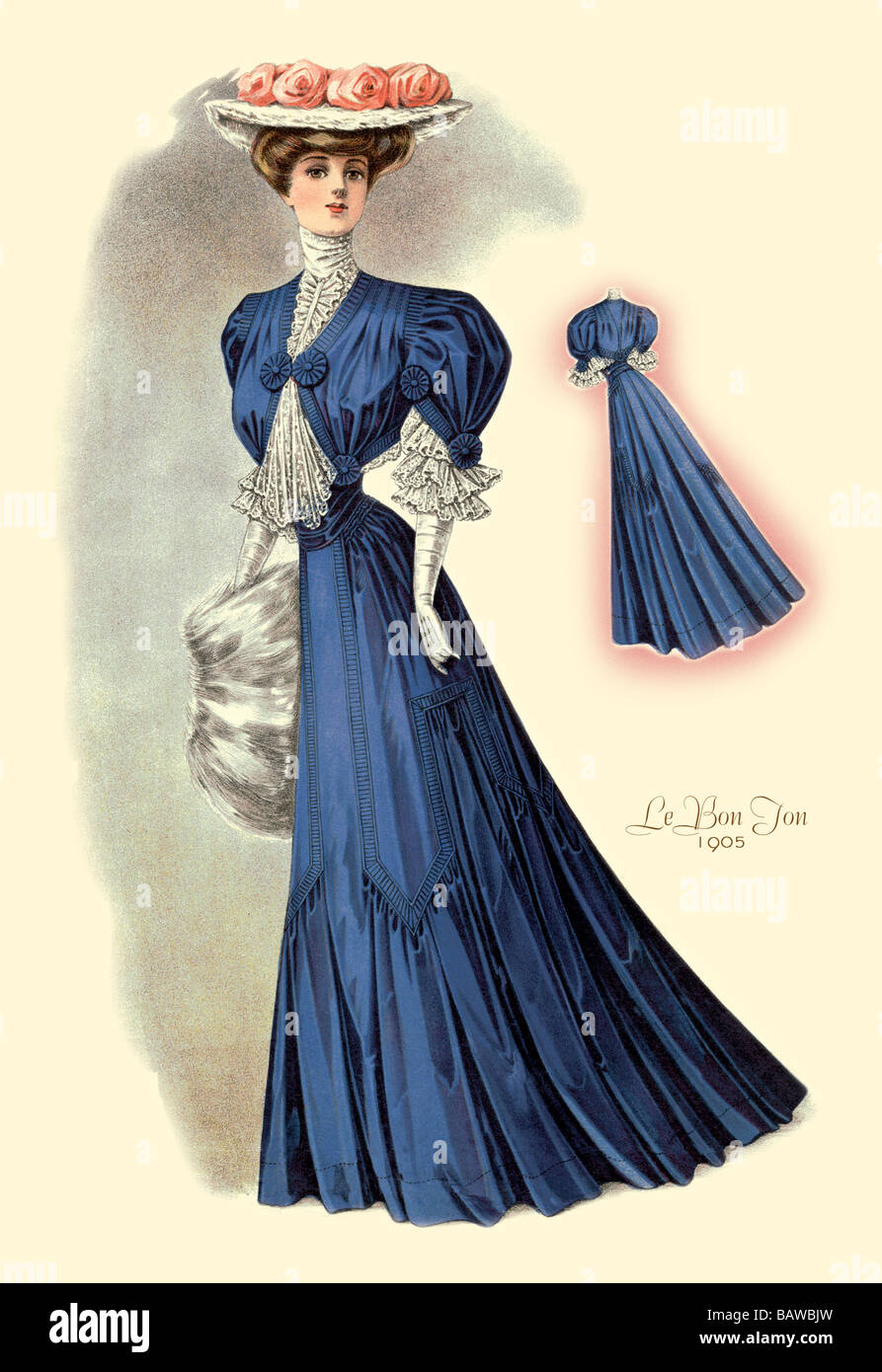 Woman coat blue dress hi-res stock photography and images - Alamy