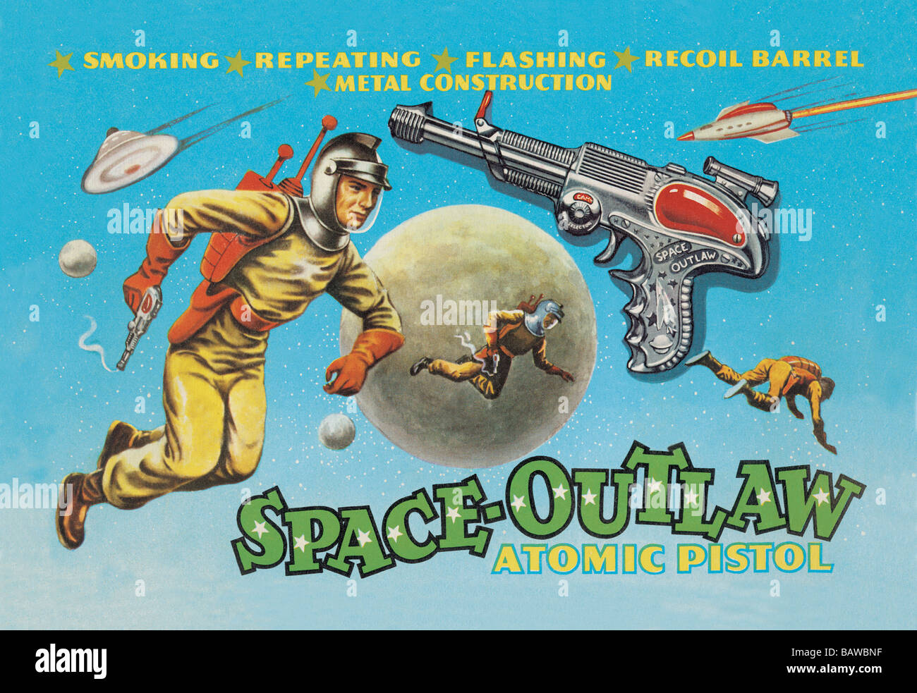 Space Outlaw Atomic Pistol Stock Photo - Alamy