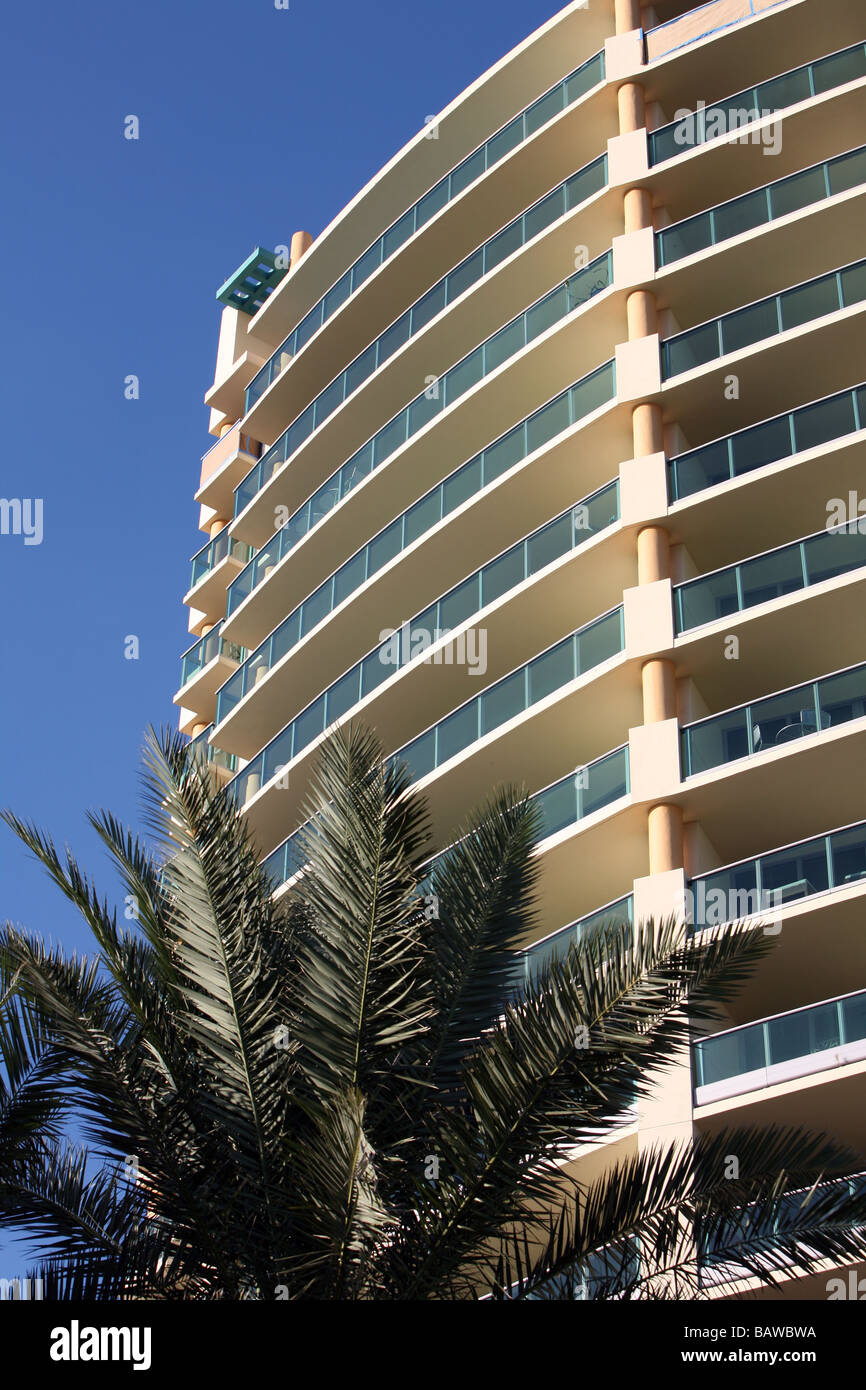 Hi rise buildings on Miami Beach Florida Stock Photo - Alamy