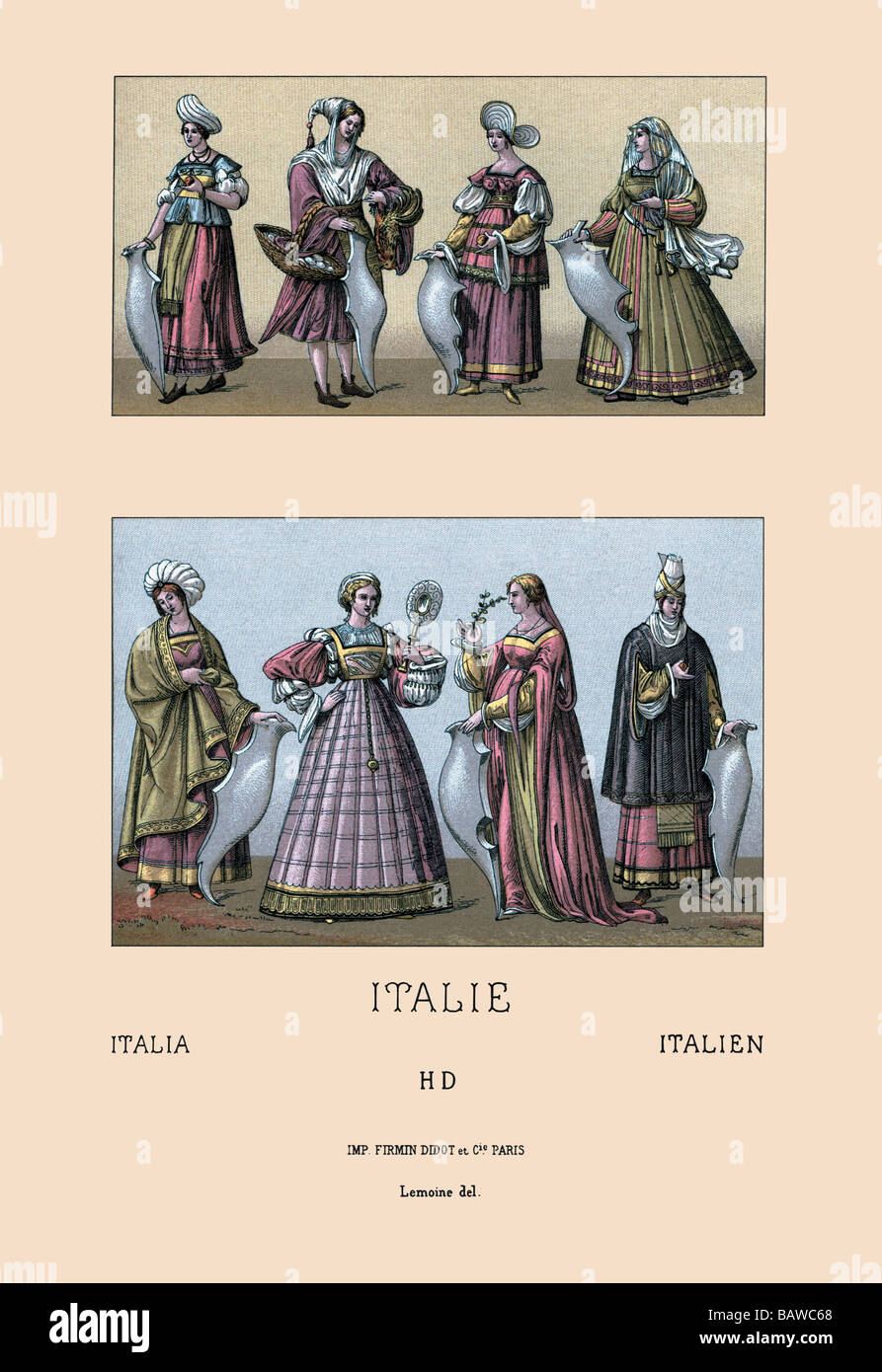 Traditional Italian Dresses Stock Photo - Alamy