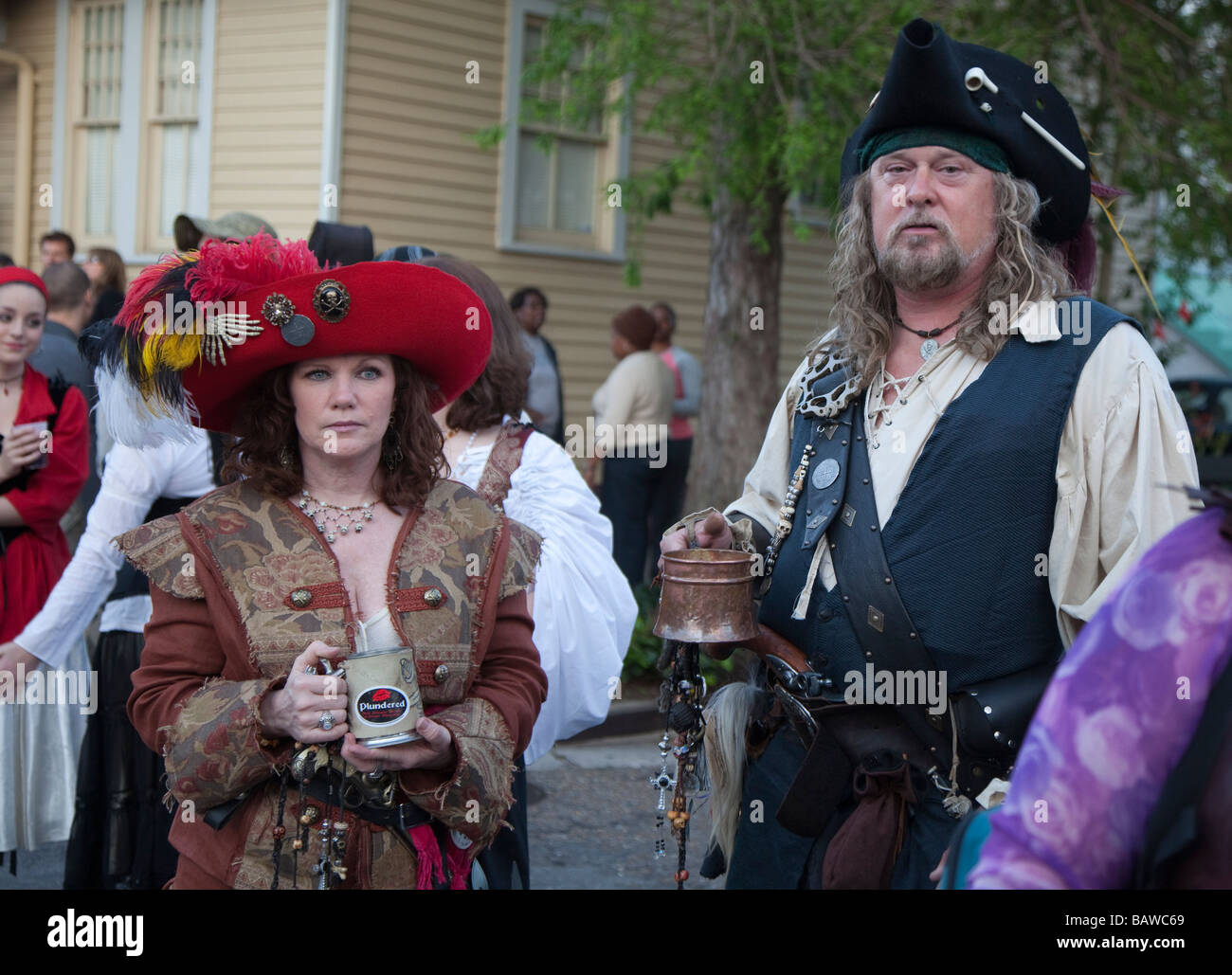 Pirates Parade in New Orleans Stock Photo - Alamy