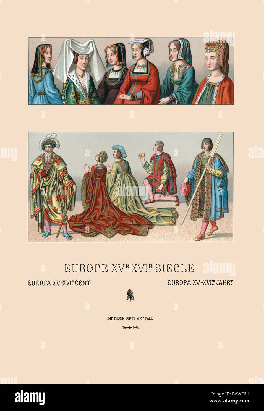 Medieval fashions hi-res stock photography and images - Alamy