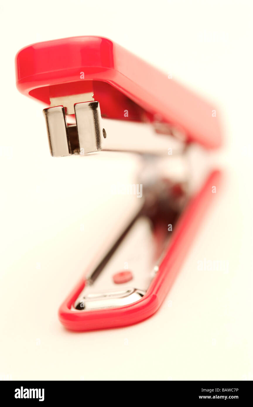 Stapler close up Stock Photo - Alamy