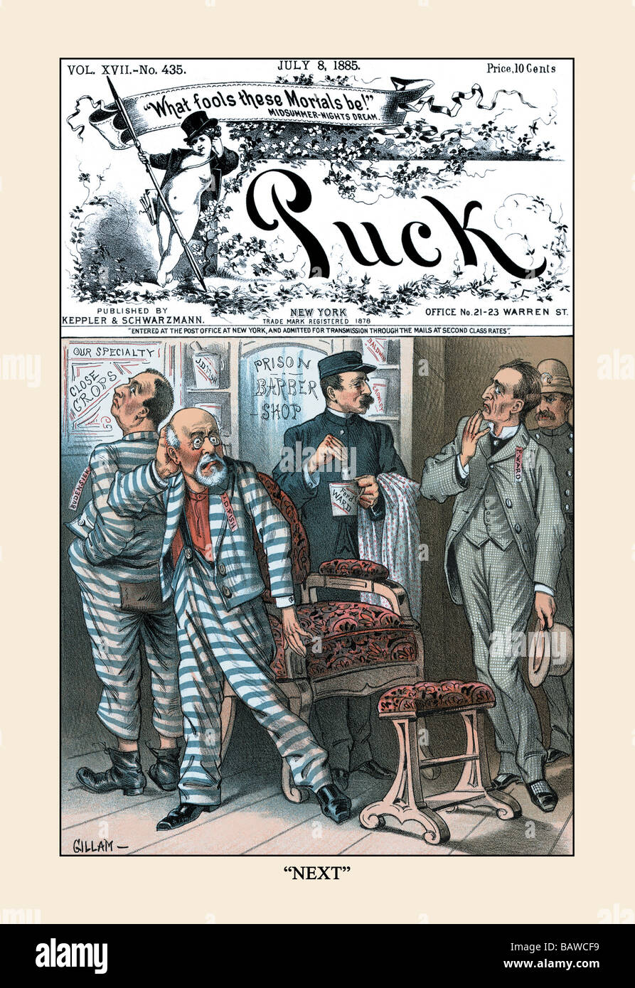 Puck Magazine: Next Stock Photo - Alamy