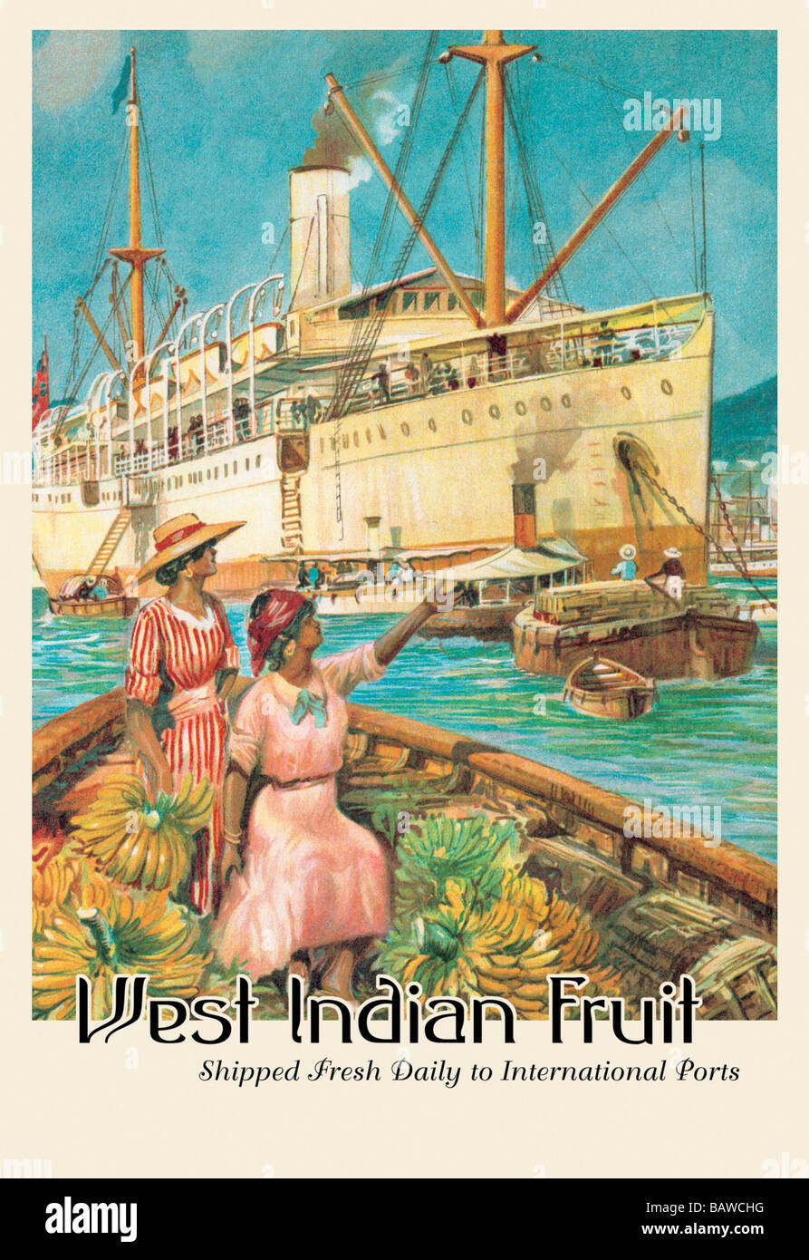 West Indian Fruit: Shipped Fresh Daily to International Ports Stock ...