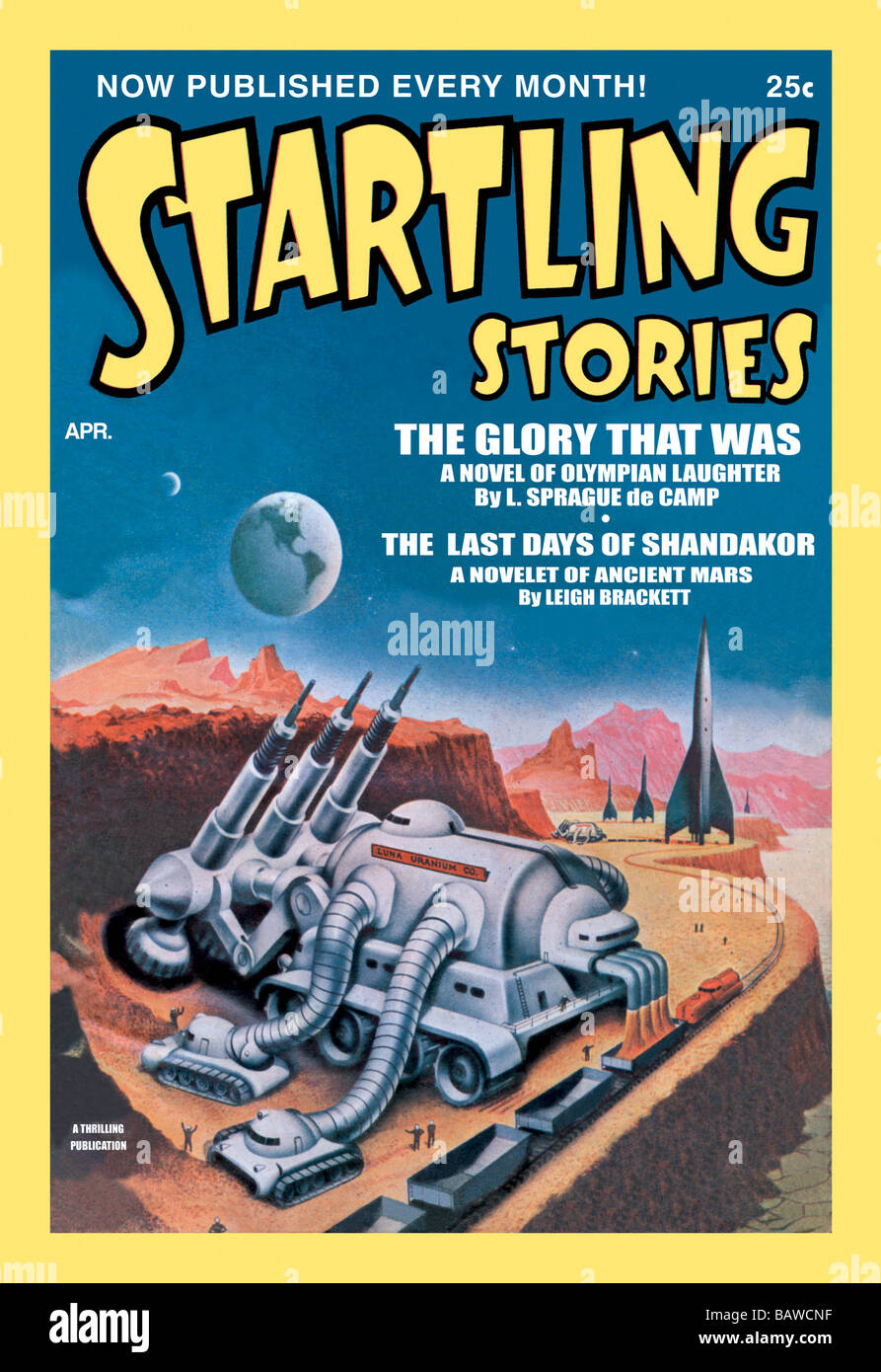 Startling Stories: Looking for Something Stock Photo - Alamy