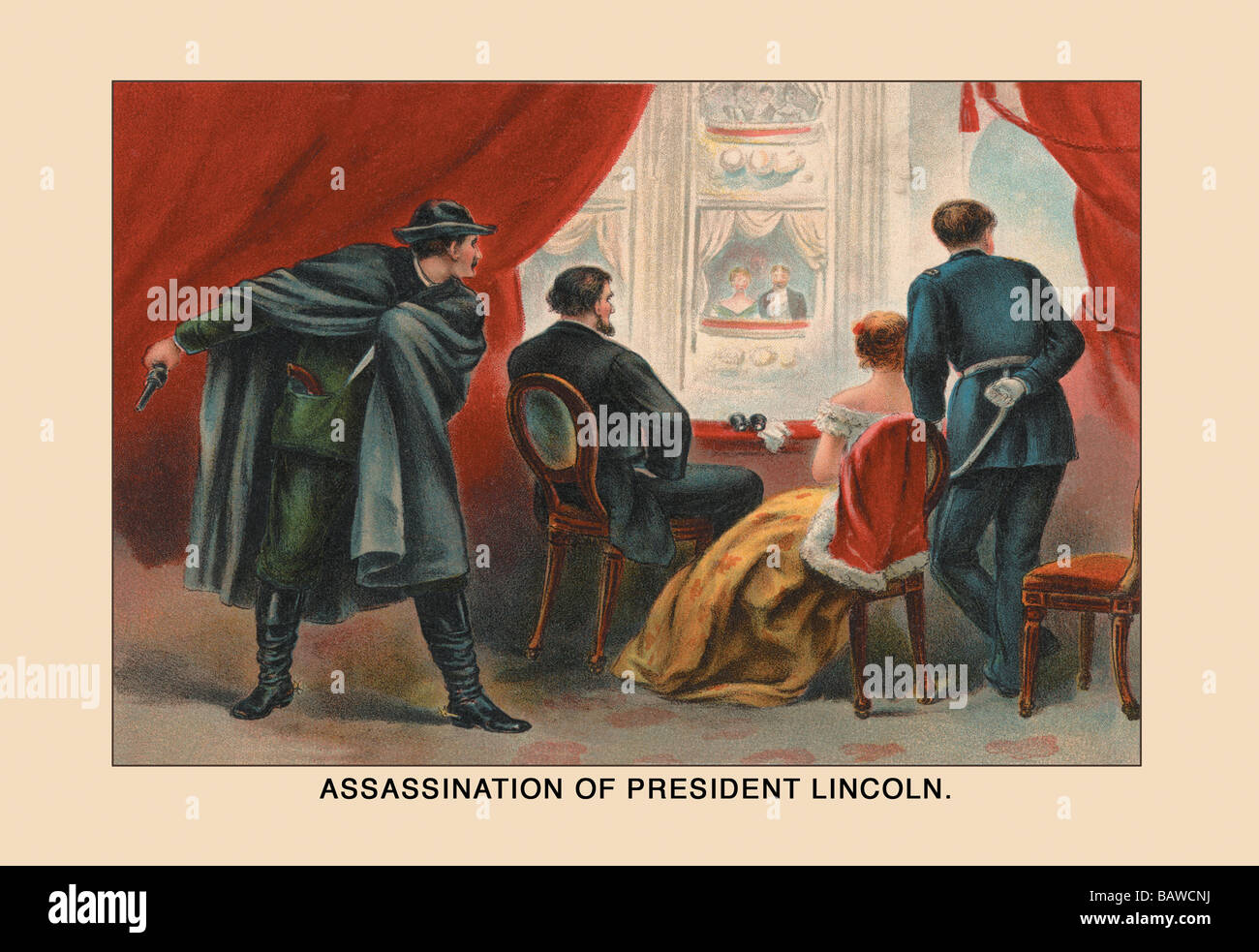 Lincoln assassination hi-res stock photography and images - Alamy