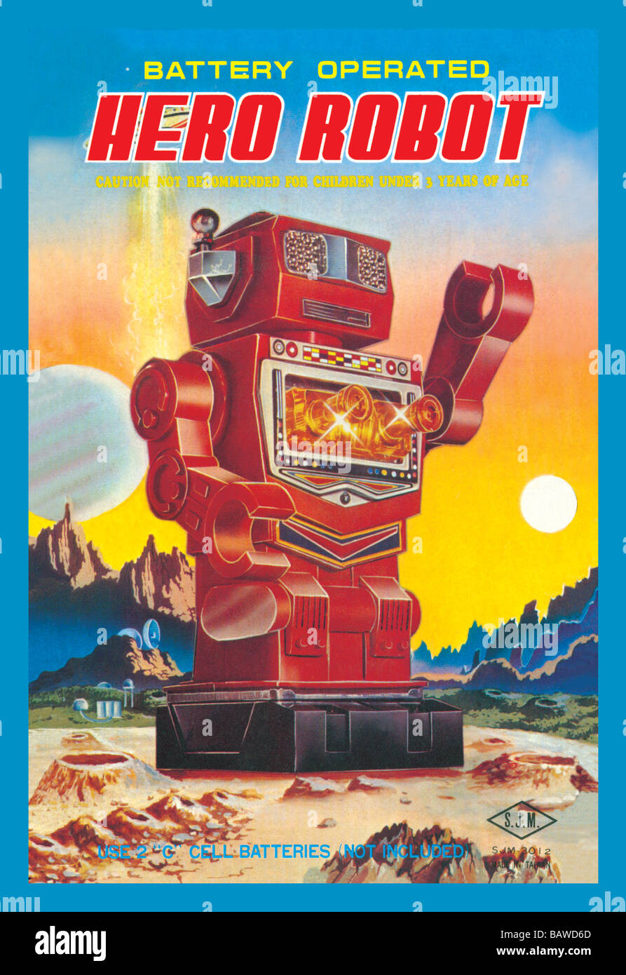 Battery Operated Hero Robot Stock Photo - Alamy