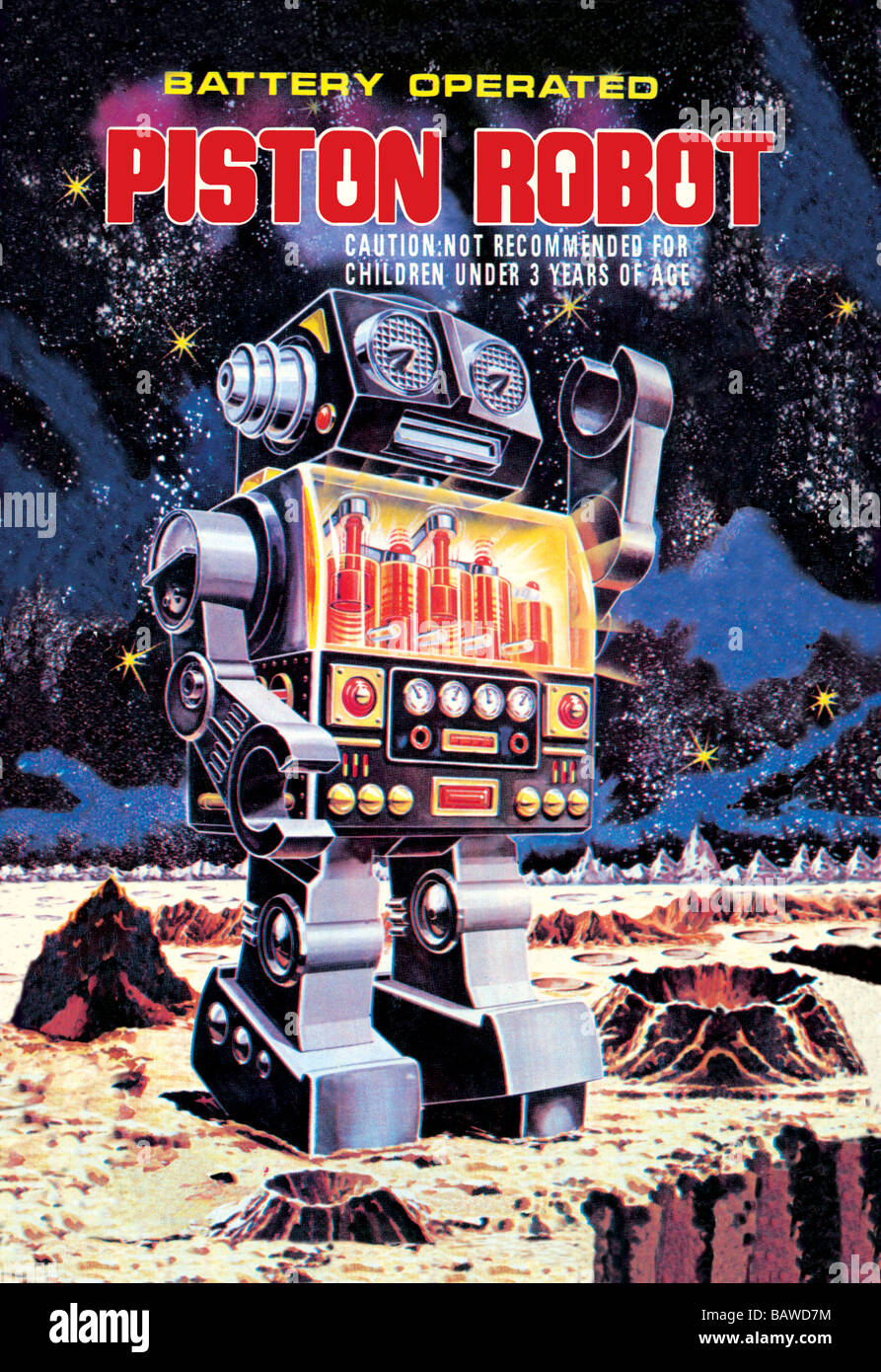 Battery Operated Piston Robot Stock Photo - Alamy