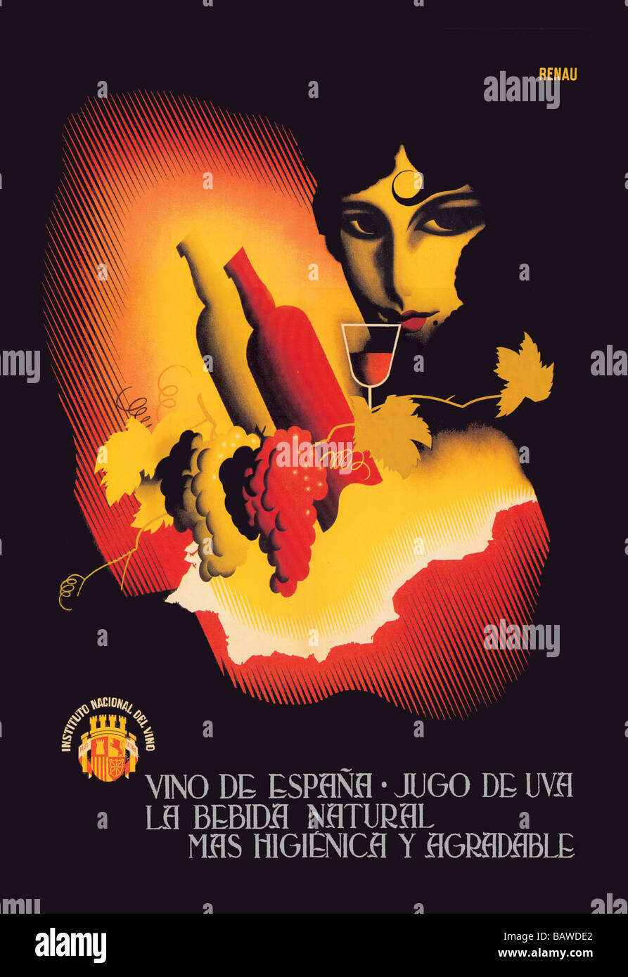 Vino de Espana Stock Photo - Alamy