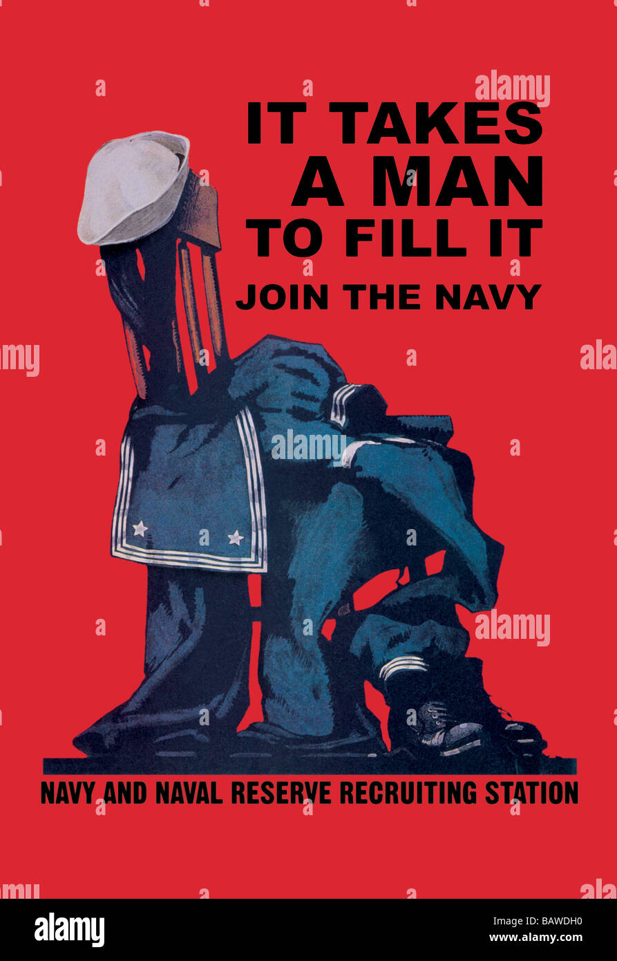 It takes a man to fill it hi-res stock photography and images - Alamy
