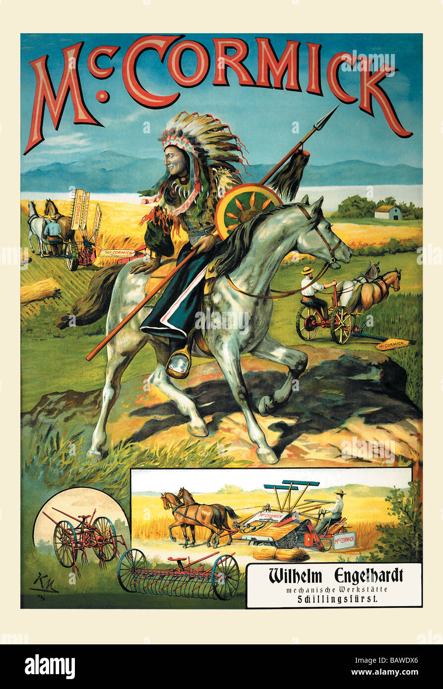 Mccormick reaper hi-res stock photography and images - Alamy