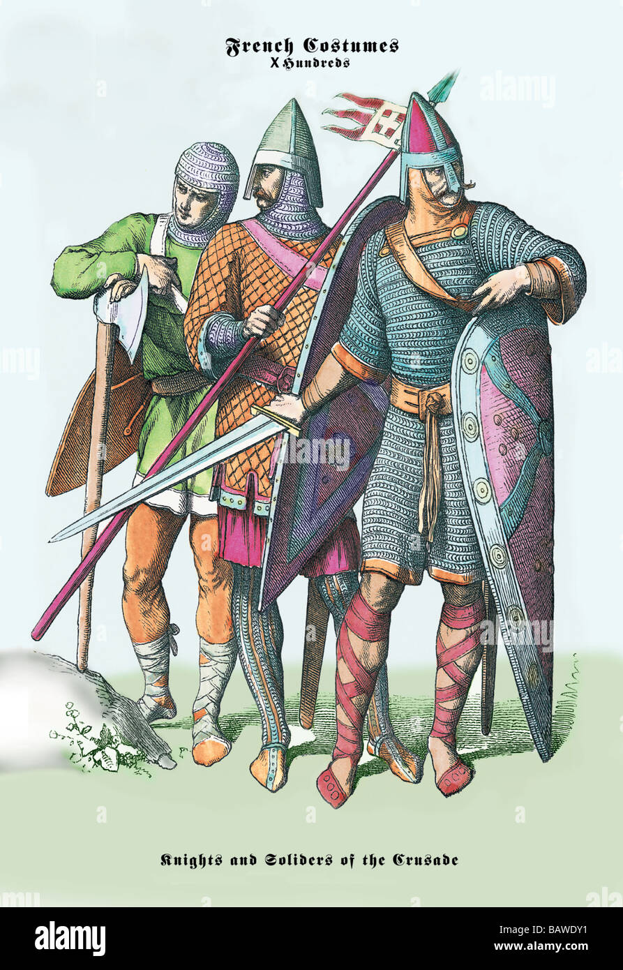 French medieval soldiers hi-res stock photography and images - Alamy