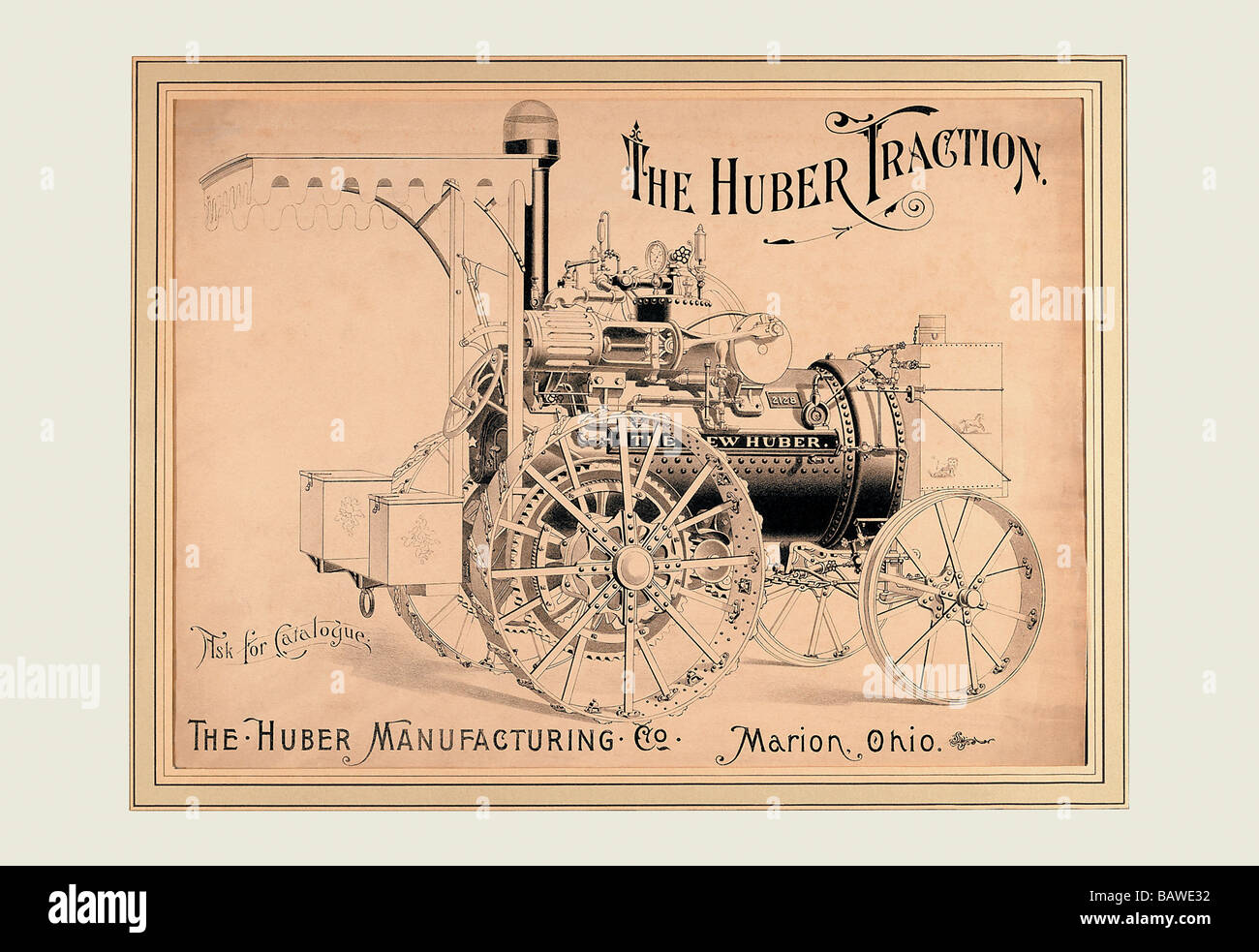 The Huber Traction Stock Photo - Alamy