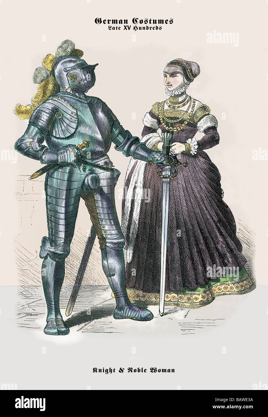 Medieval german warriors hi-res stock photography and images - Alamy