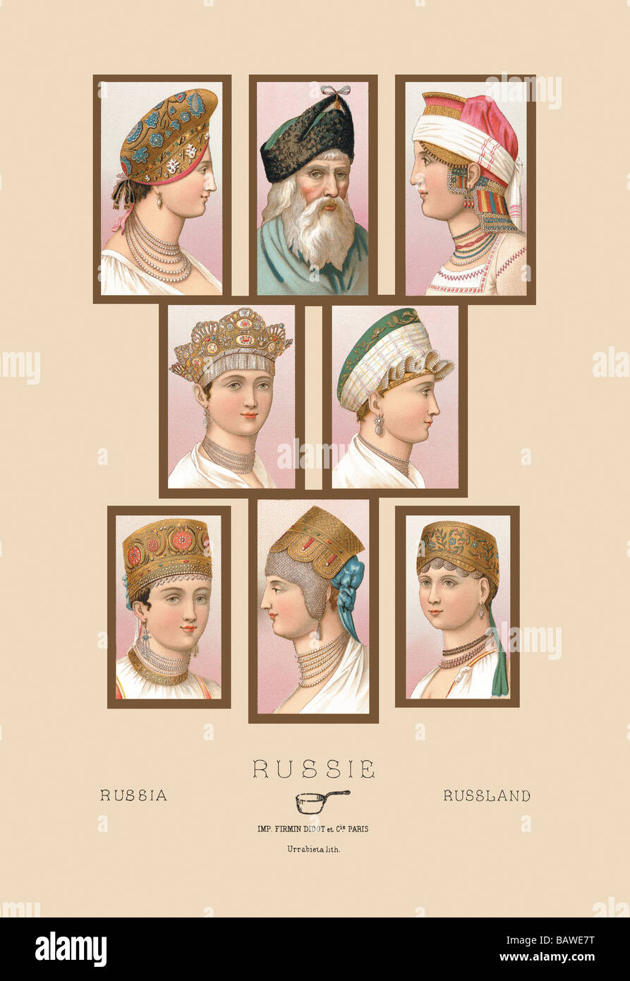 Russian hats hi-res stock photography and images - Alamy